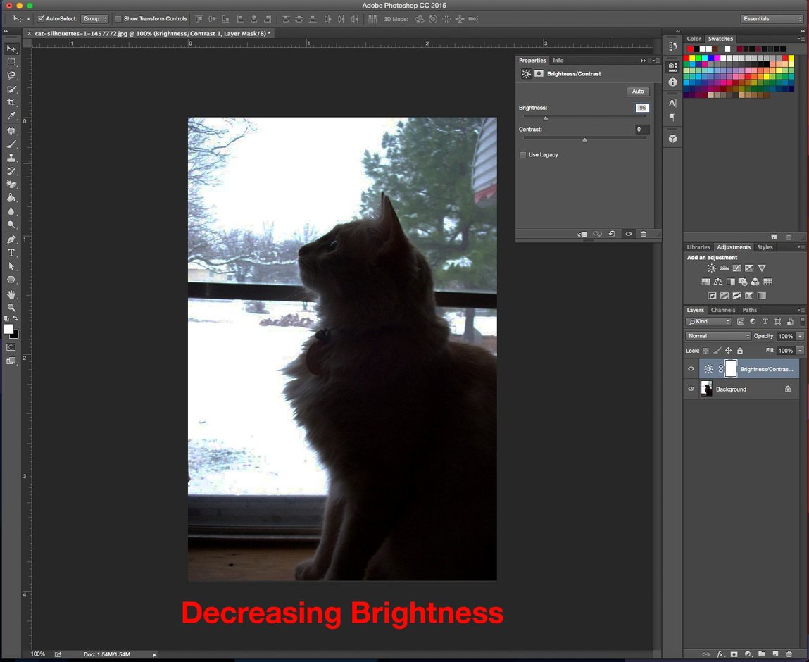 Tutorial Time: Adjusting Brightness and Contrast Using Photoshop | Diagram