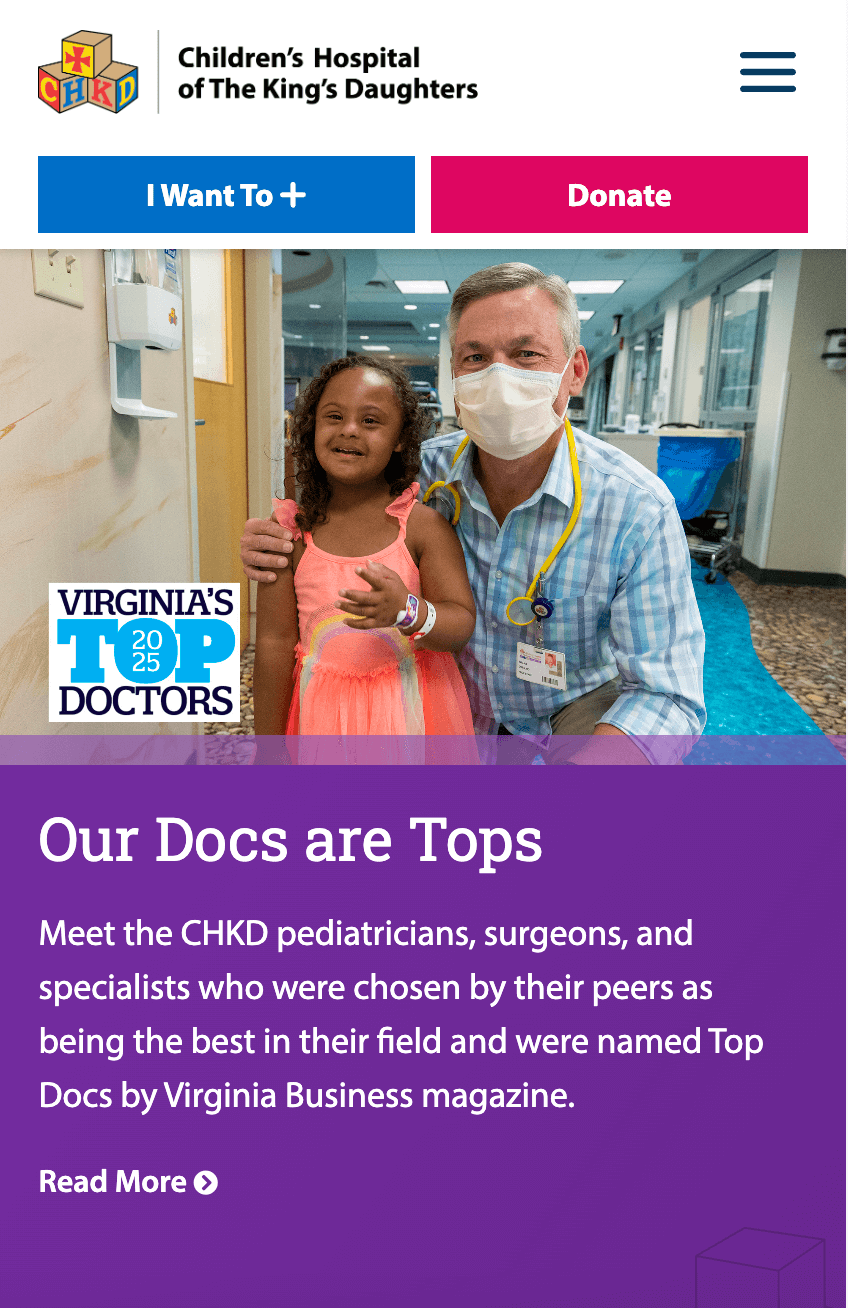 Umbraco CMS Migration | CHKD